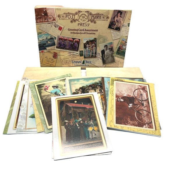 Leanin Tree | Office | 2 Post Mark Press Greeting Cards Set With 22 ...